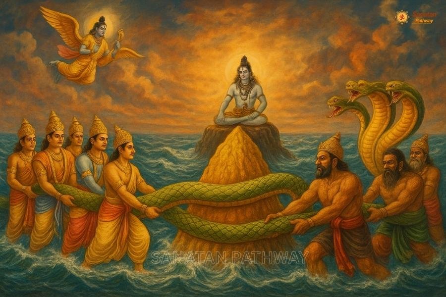 Samudra Manthan: Tale of Amrit, Poison & Immortality